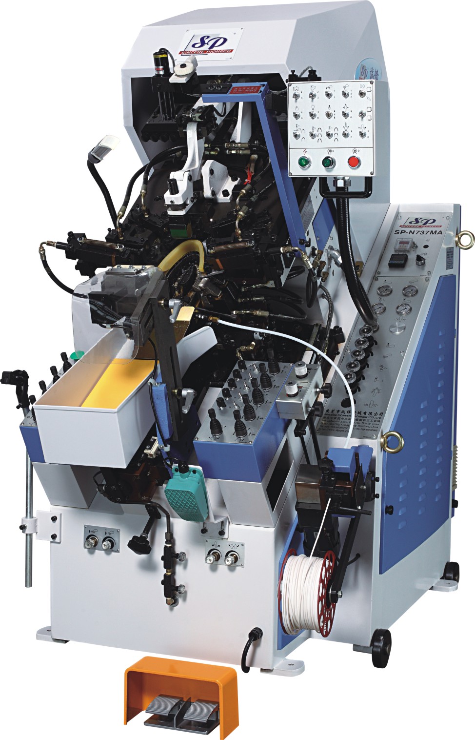 Hydraulic Automatic Cementing Toe Lasting Machine (9 Pincers)